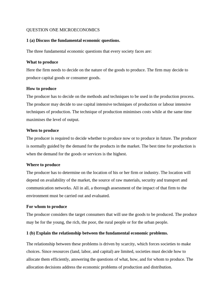 Microeconomics: Fundamental Concepts Explained | PDF | Demand | Supply (Economics)