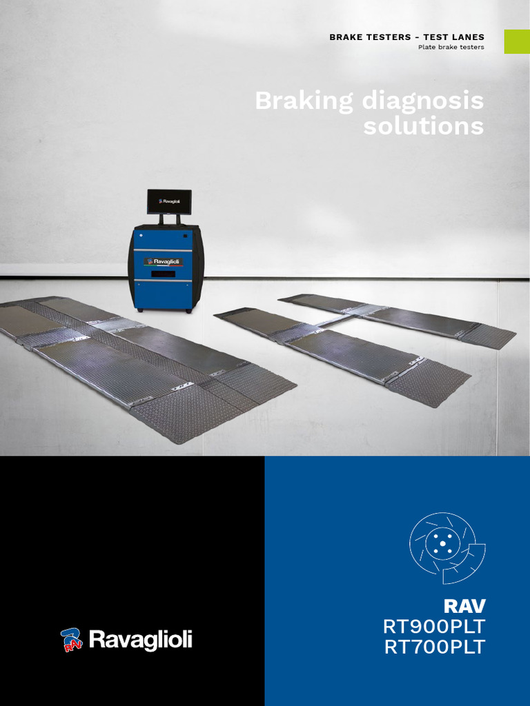 RAV Plate Brake Testers Overview | PDF | Four Wheel Drive | Brake