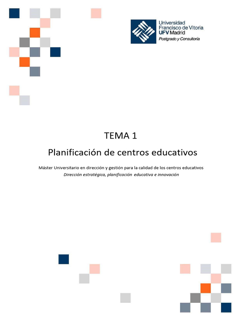 Gestión Estratégica en Centros Educativos | PDF | Planificación | Pensamiento