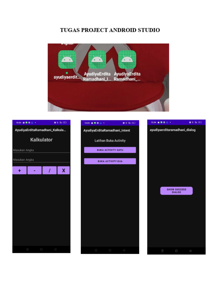 Tugas Project Android Studio | PDF | Art