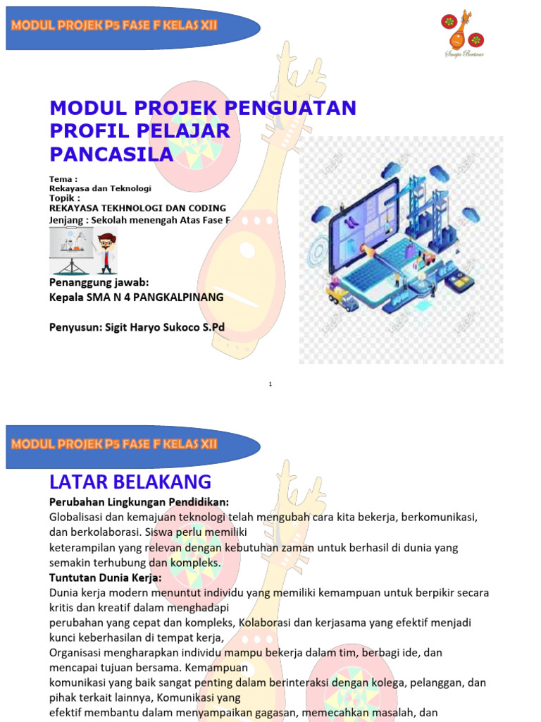 Modul Rekayasa Tekhnologi Dan Coding | PDF | Karier & Perkembangan | Seni