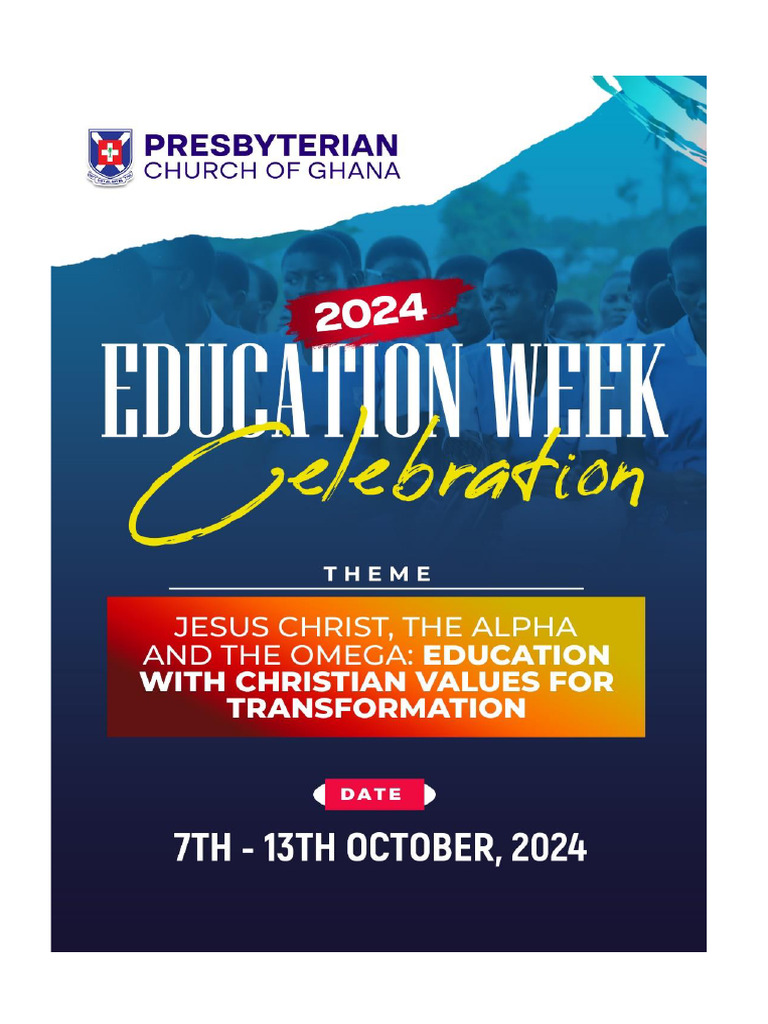 PCG Education Week Celebration 2024 | PDF | Faith | Jesus