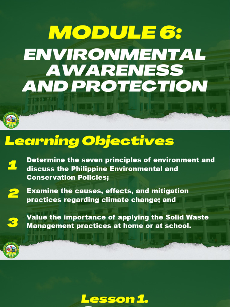 Module 7 | PDF | Energy Conservation | Climate Change