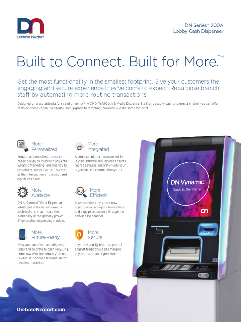 DN Series 200A Product Card | PDF | Printer (Computing) | Computing
