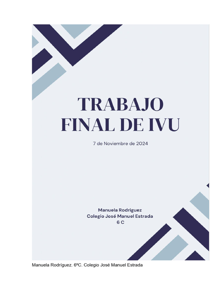 TP Final Uvi | PDF | Bienestar