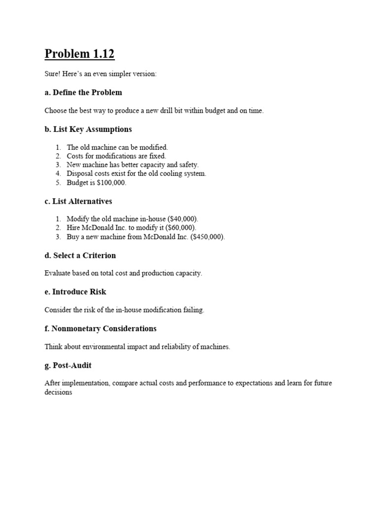 problems chapter 1 | PDF | Risk