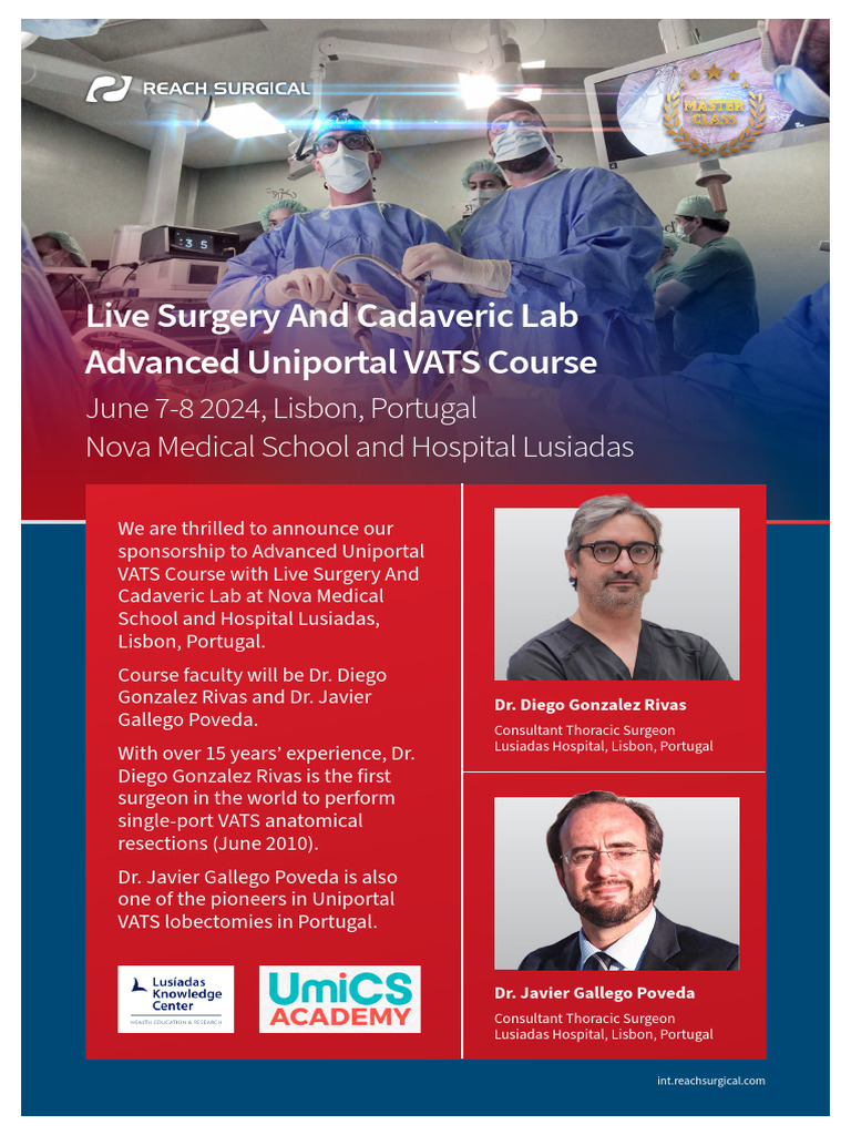24 06 MasterclassVATs UMICS Invitation | PDF | Surgical Specialties ...