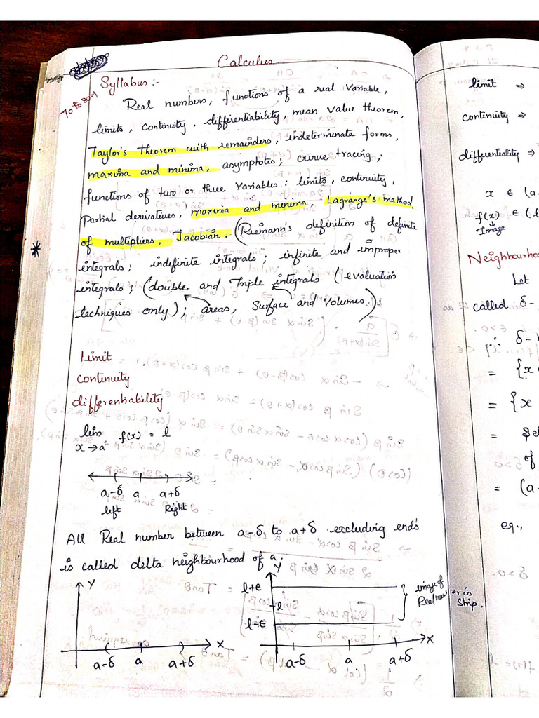 Calculus Sir Notes | PDF