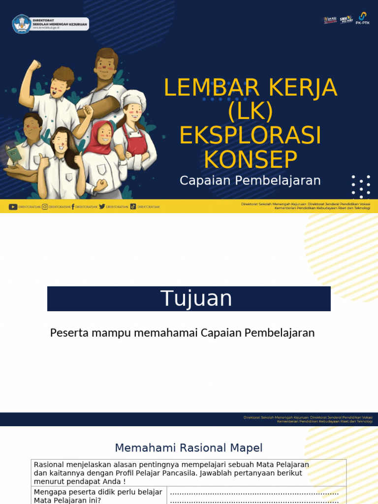 LK - Eksplorasi Konsep CP | PDF