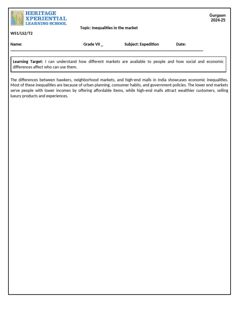 Market Inequalities: Hawkers vs. Malls | PDF | Shopping Mall | Economic ...