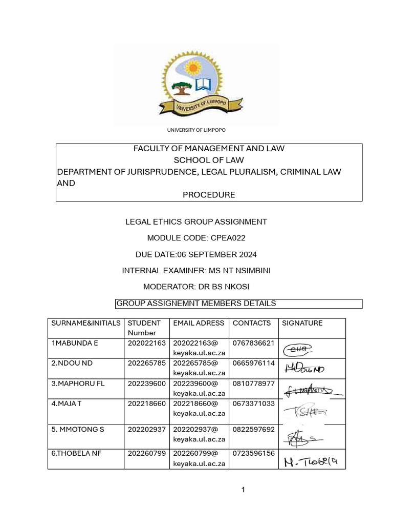 Judge Hlophe's Impeachment Case Analysis | PDF | Justice | Crime & Violence
