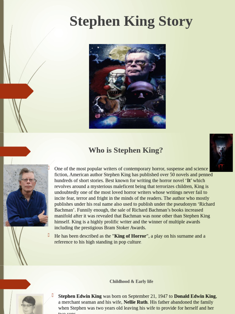 Stephen King Story | PDF | Stephen King | Horror Fiction