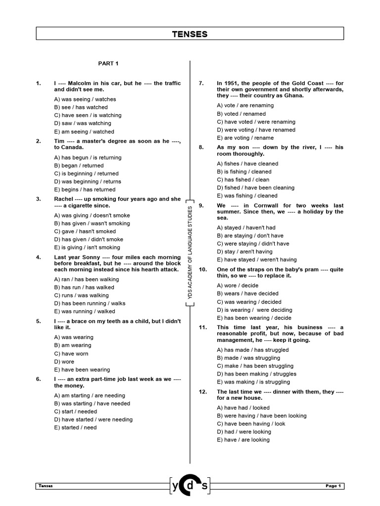 Tenses Extra 2 | PDF | Recycling