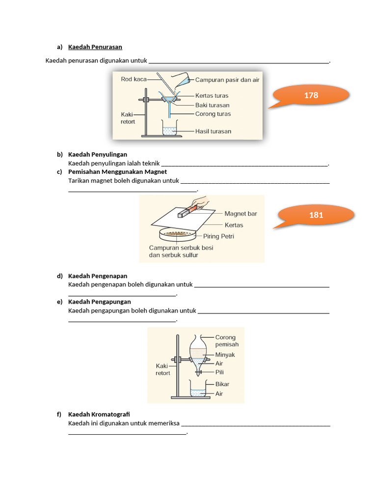 Teknik Pengasingan Campuran | PDF