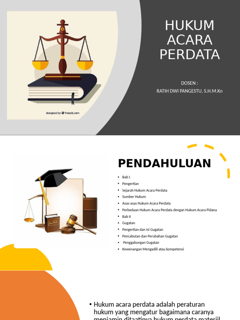 PP 1 Hukum Acara Perdata | PDF