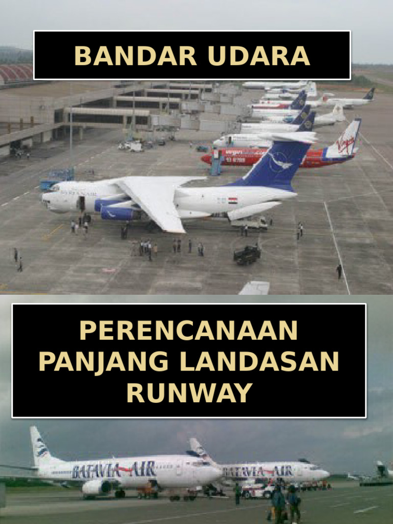 Perencanaan Panjang Landasan Runway | PDF