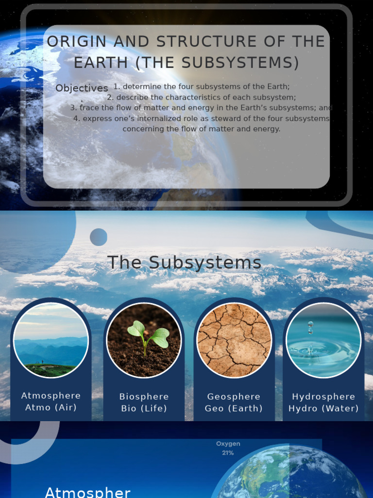 Origin and Structure of The Earth The Subsystems 20240811 204344 0000 | PDF