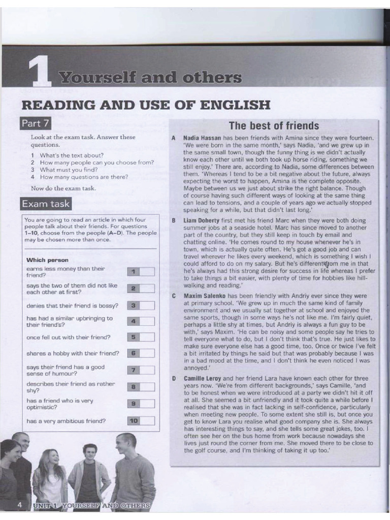 Workbook UNIT 1 | PDF