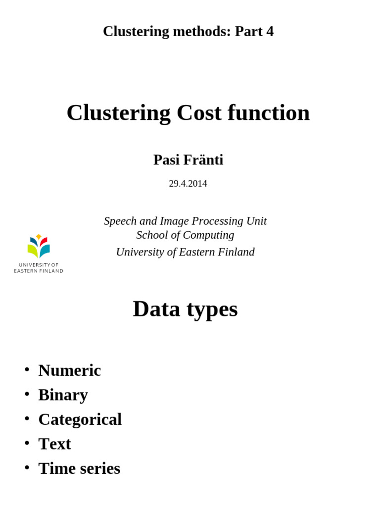 Clustering-Part4 | PDF | Cluster Analysis | Applied Mathematics