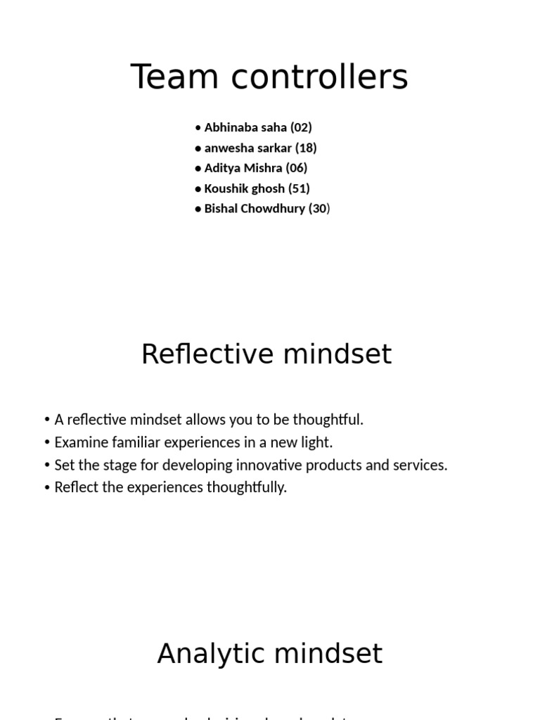 Mindsets for Effective Management | PDF | Career & Growth | Self-Improvement