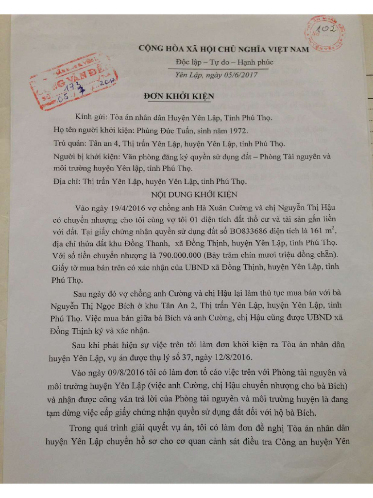 1.don Khoi Kien | PDF