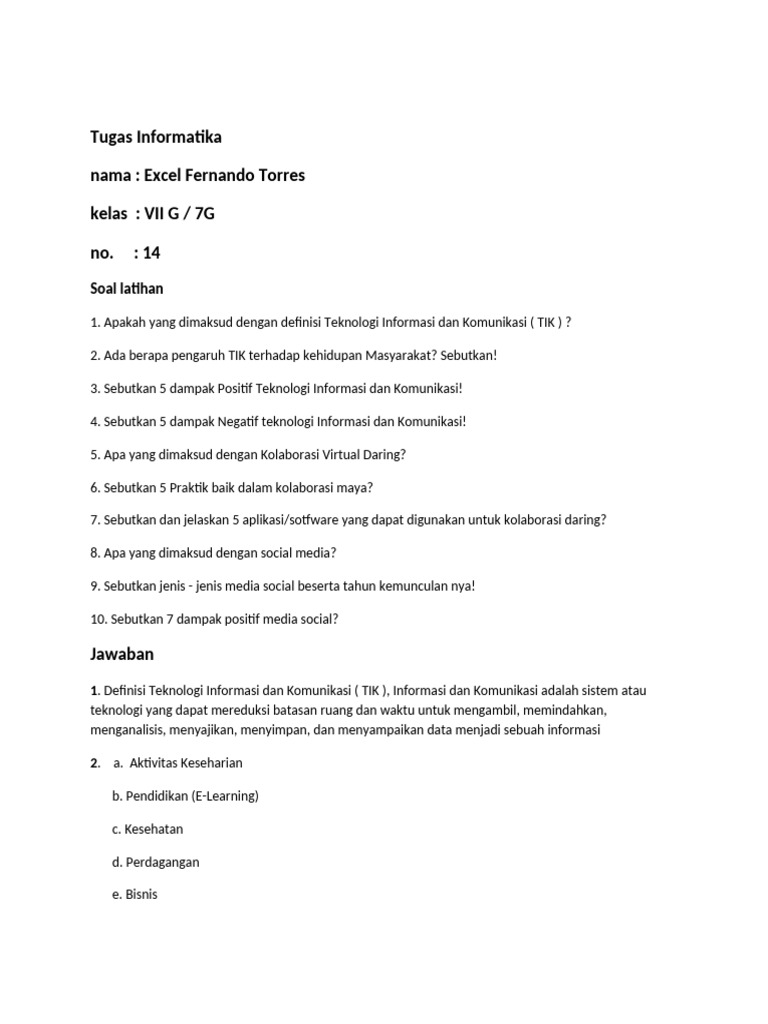 Rafi Akbar W | PDF | Komputer