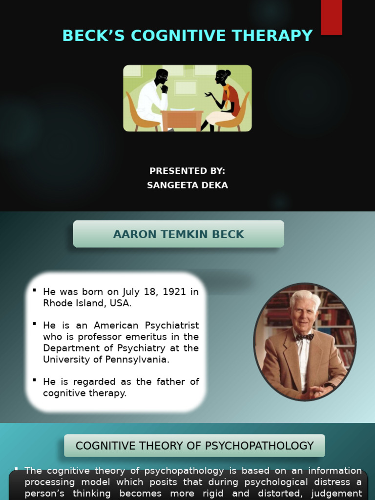 Beck's Cognitive Therapy | PDF | Cognitive Therapy | Mental Disorder