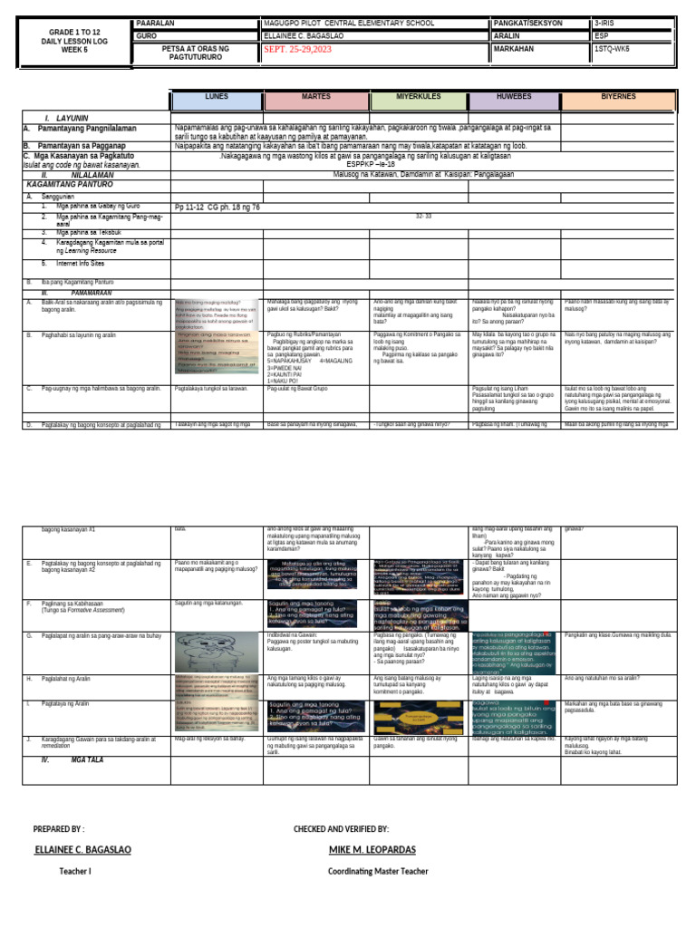 Esp DLL Week 5 2 | PDF