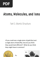Atomic Structure | PDF | Atoms | Atomic Nucleus