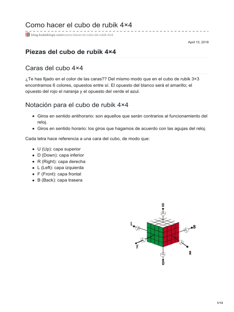 Cubo Rubick | PDF | Color