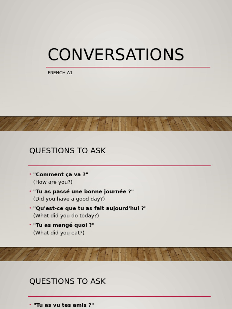 Conversations | PDF
