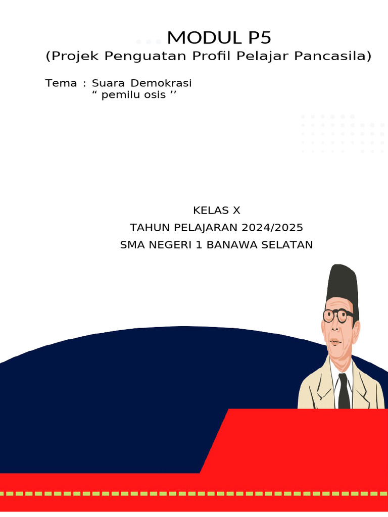 Modul P5 Suara Demokrasi Smansa Bansel | PDF | Kesehatan Holistik