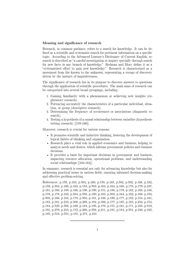 Research methodology module 1 | PDF | Methodology | Quantitative Research