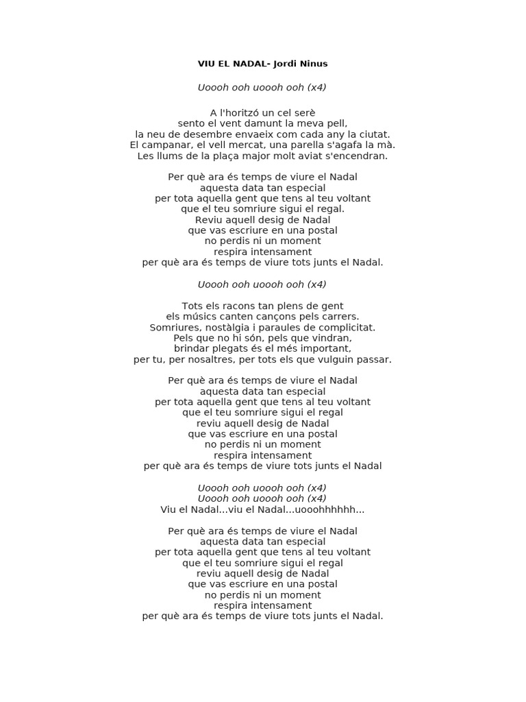 Viu El Nadal | PDF