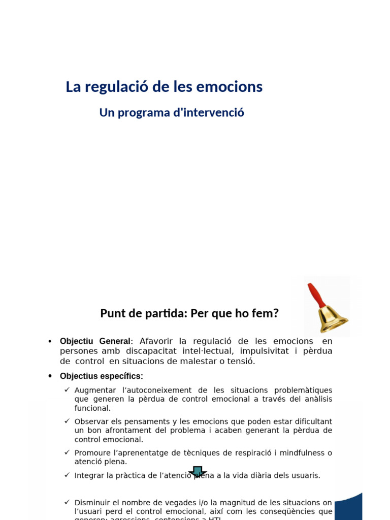 La Regulacio de Les Emocions | PDF