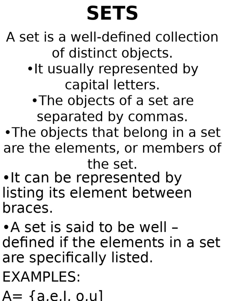 Language of Sets Group 2 | PDF | Real Number | Abstract Algebra