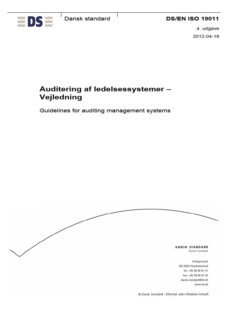 ISO 19011 - Guidelines For Auditing Management Systems | PDF