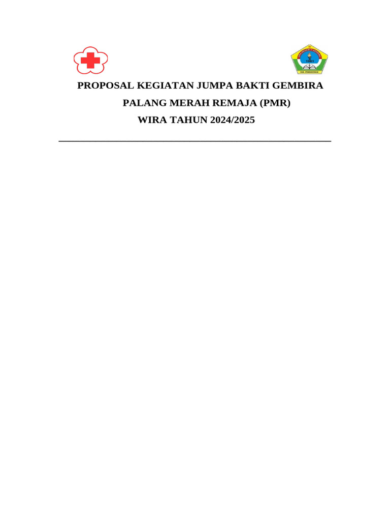 Proposal Jumpa Bakti Gembira 2024 | PDF