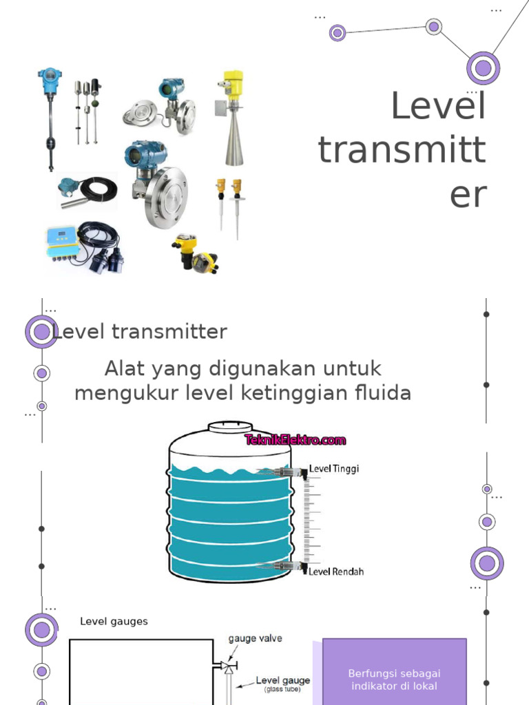 Fungsi dan Jenis Level Transmitter | PDF