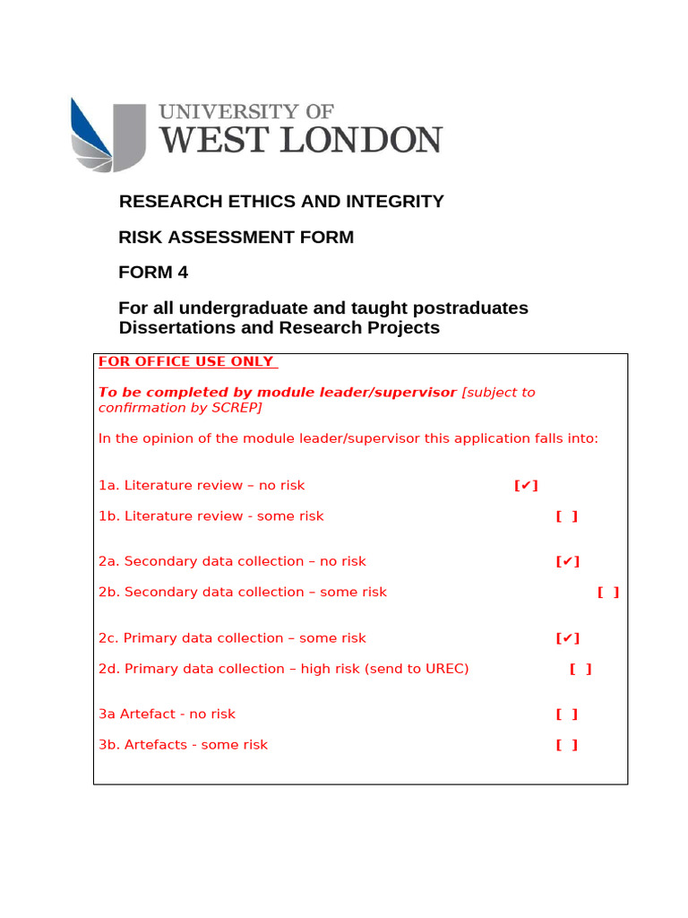 Research Ethics Forms Shruti - Guide Akshay P | PDF | Artificial ...