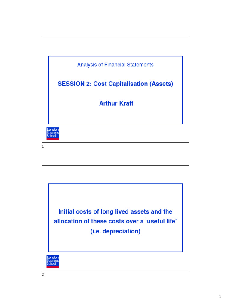 021 Fixed - Assets Presentation | PDF | Book Value | Depreciation
