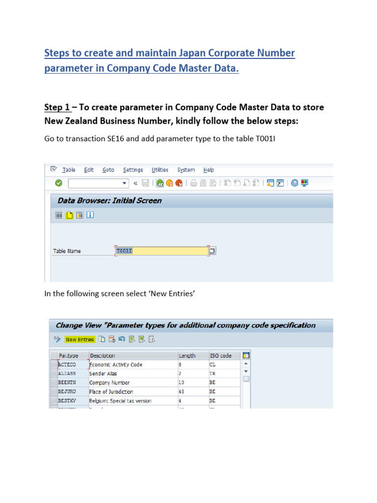 Manual Steps Corporate Number | PDF | Business | Finance & Money Management