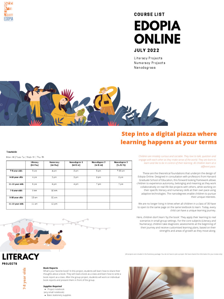 Edopia Online - July 2022 | PDF | Learning | Literacy