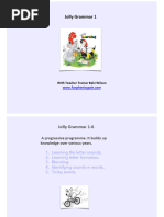 Jolly Phonics Tricky Words Spelling Lists | PDF