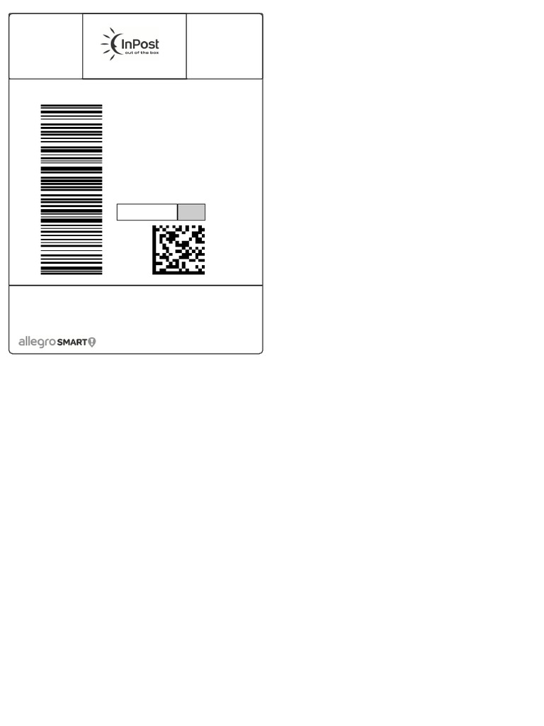 Etykieta InPost | PDF