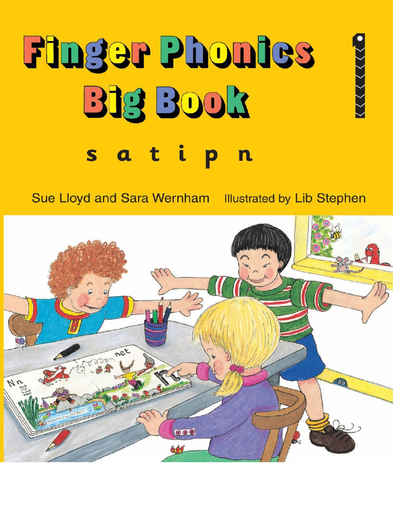Finger Phonics Big Book - 1 | PDF