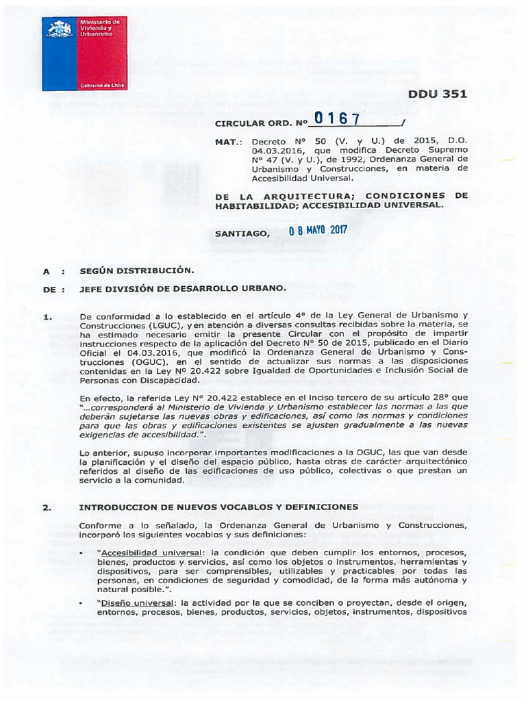 Ddu 351 | PDF | Accesibilidad