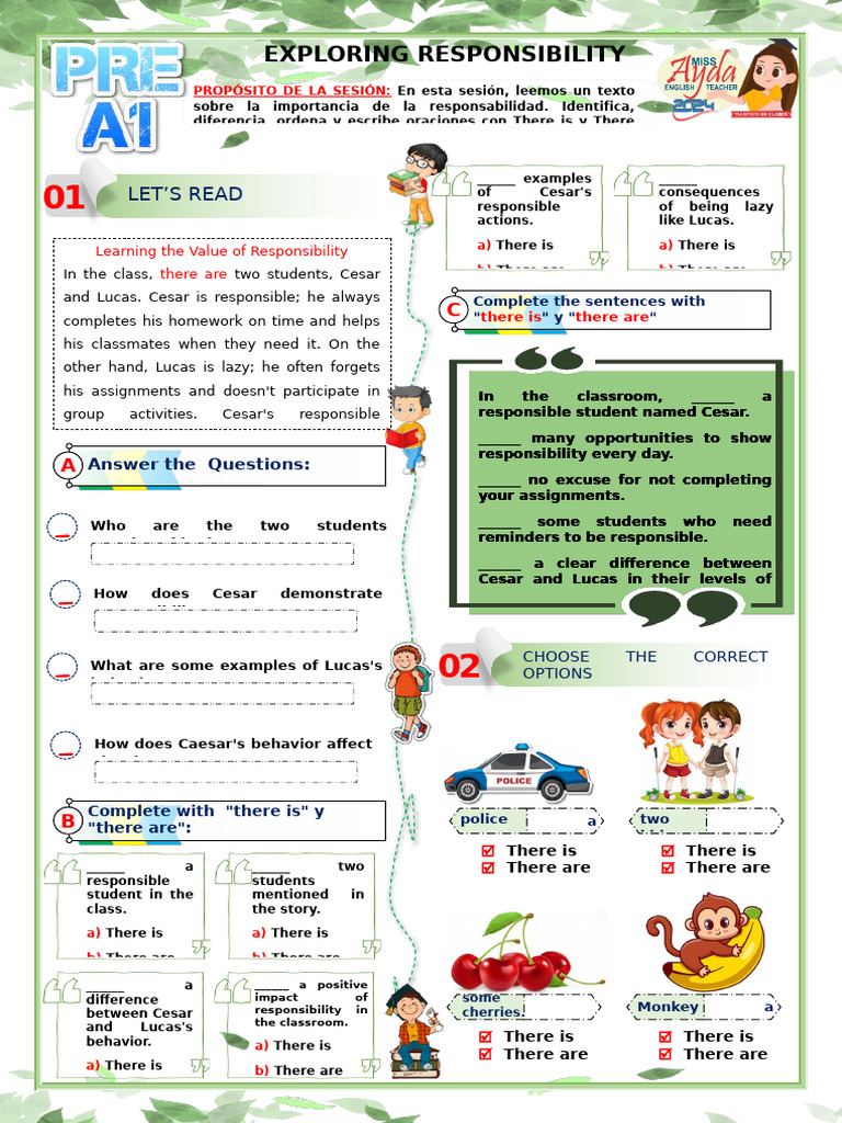 Responsibility in the Classroom | PDF
