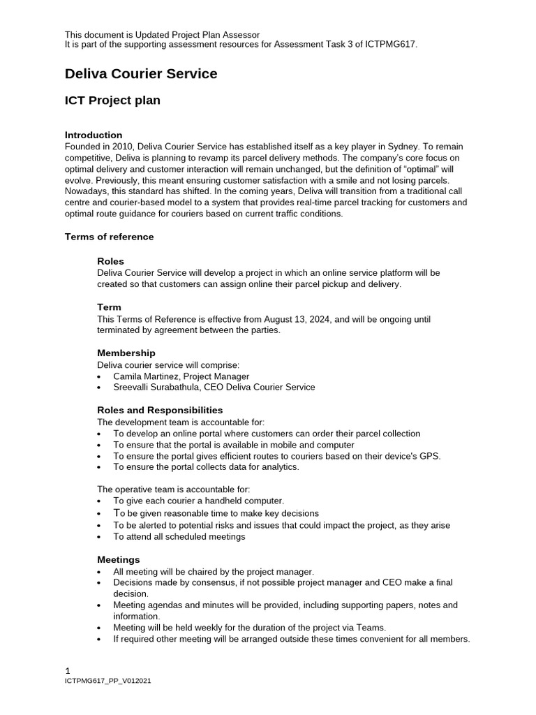 Draft_Project Plan | PDF | Computer Programming | Evaluation