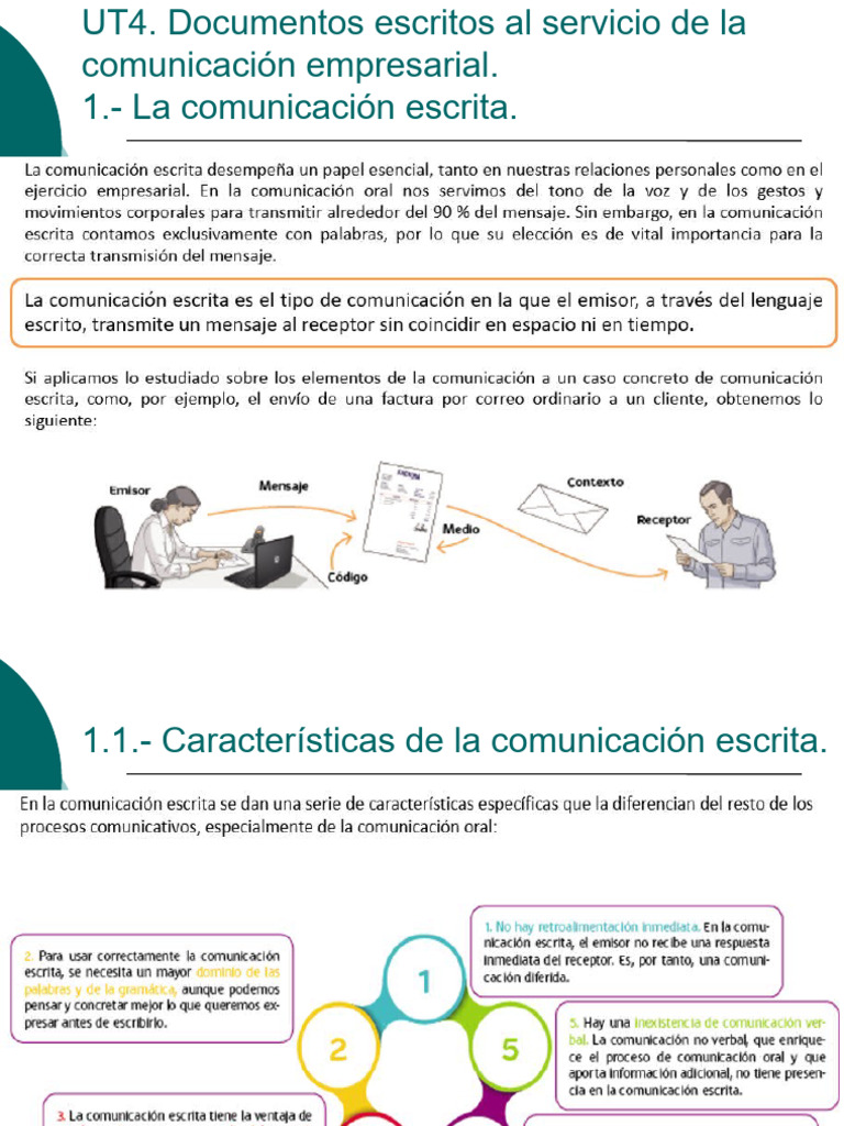 UT4. Documentos Escritos (A1) | PDF | Ortografía | Comunicación humana